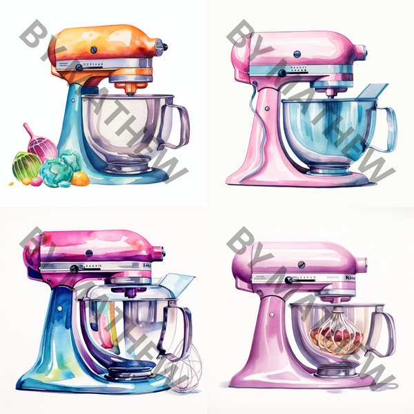 Stand Mixer Clipart - Etsy