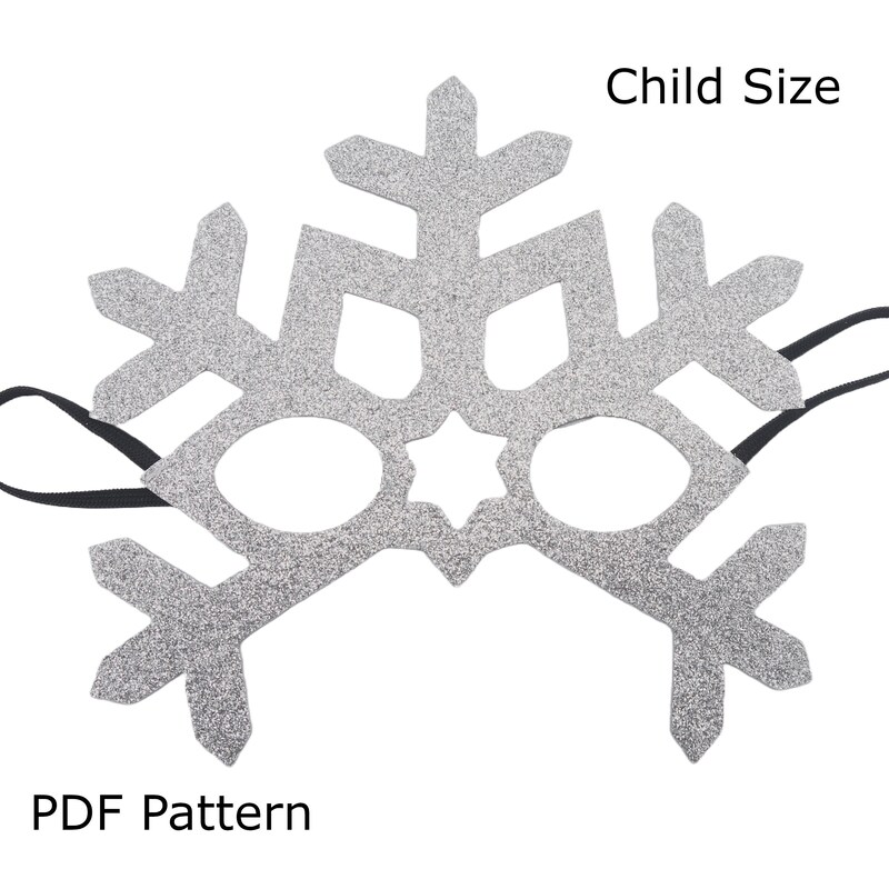 Snowflake Mask - Etsy