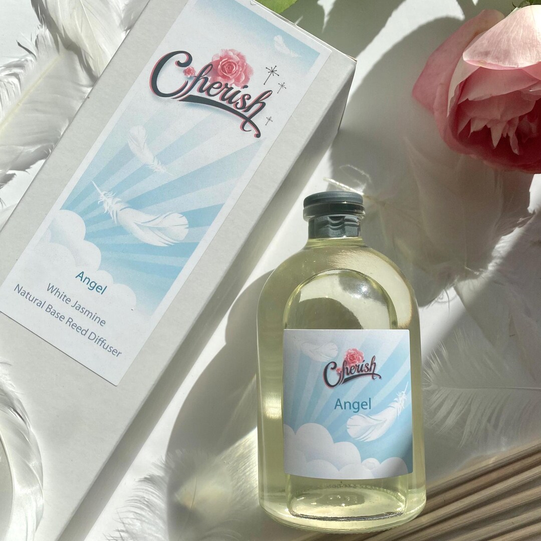 Cherish White Jasmine Reed Diffuser (angel) - Etsy