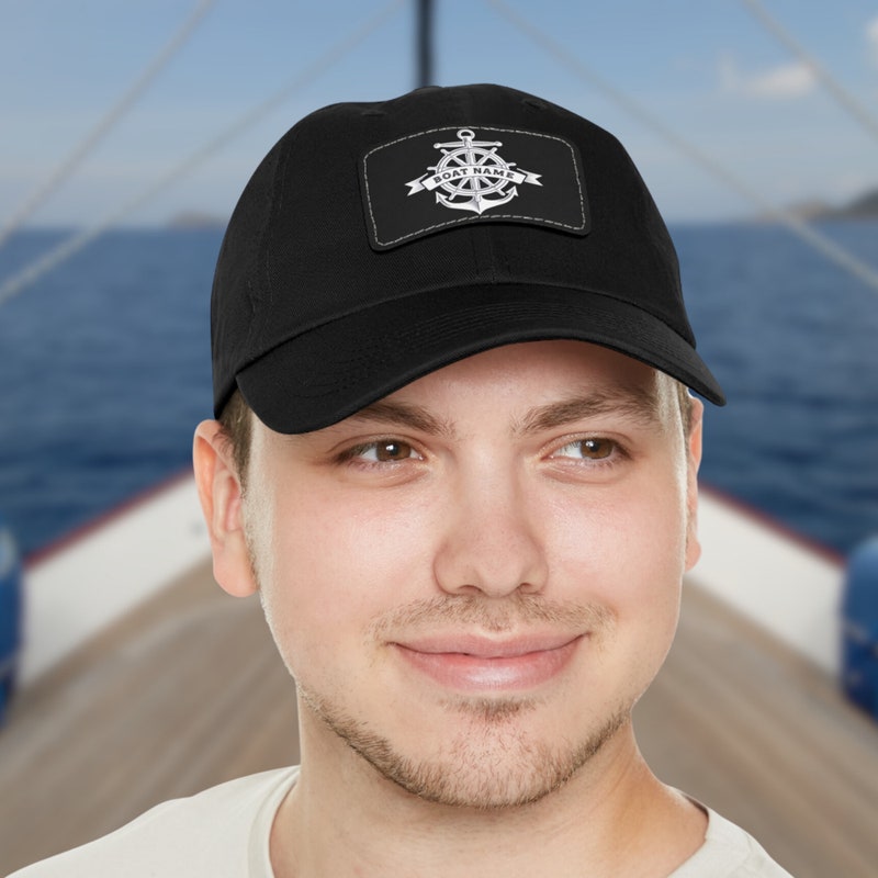 Leather Captains Hat - Etsy