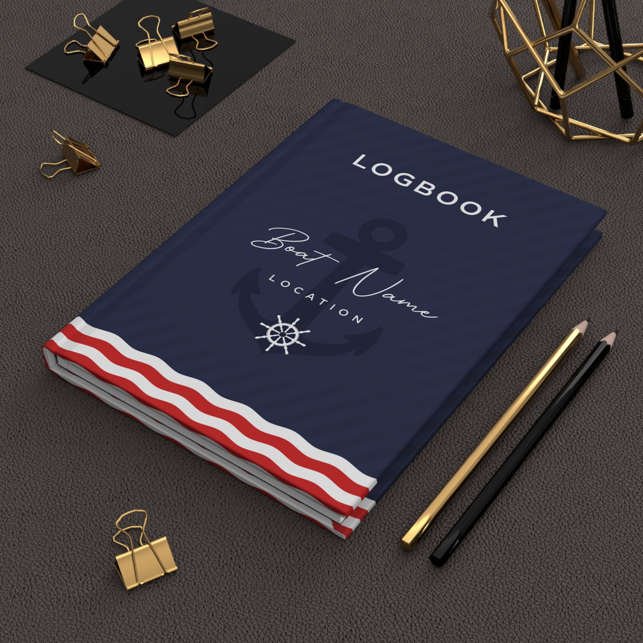 Custom Boat Name Log Book, Custom Log Book for Sail Boat, Custom Boat ...