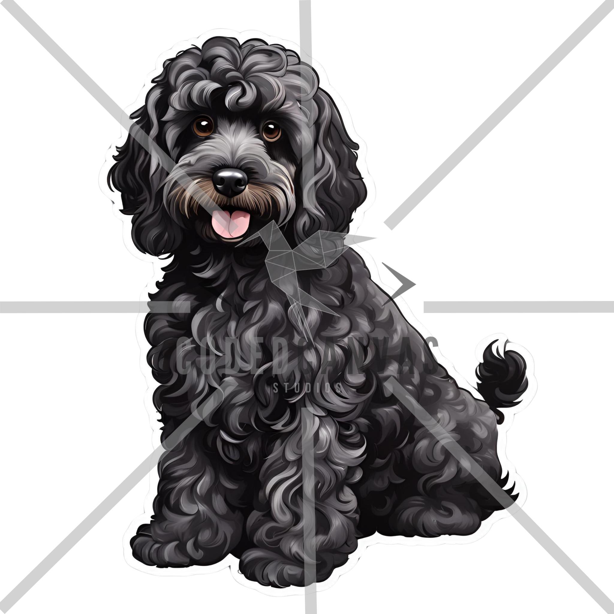Cockapoo Dogs 20 Digital PNG Clip Art Sticker Style Images for Personal ...