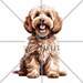 Cockapoo Dogs 20 Digital PNG Clip Art Sticker Style Images for Personal ...