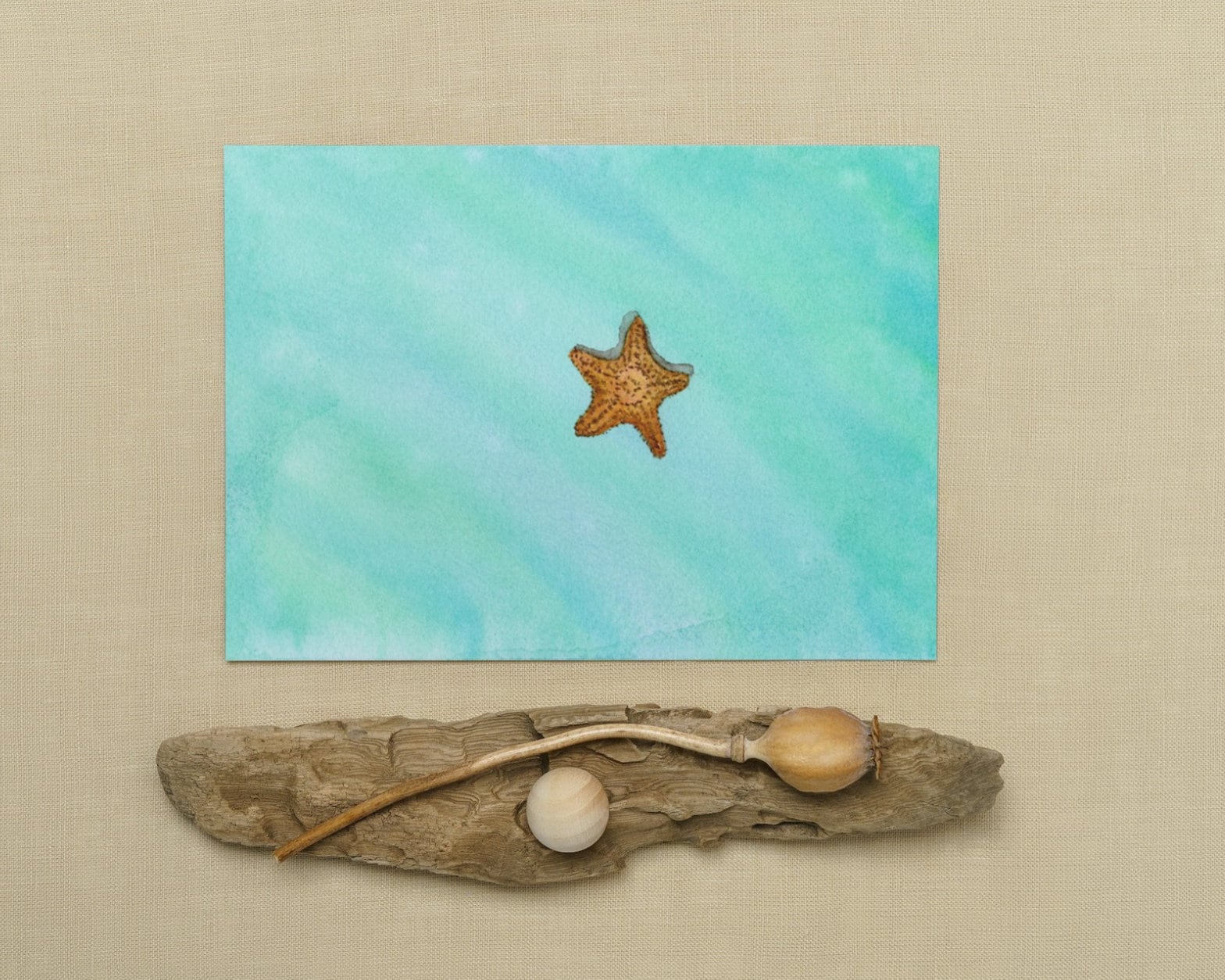 Star Fish Printables Ocean Art Printable Home Decor Fine Art Printables ...