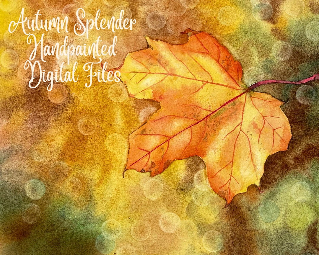 Autumn Leaf Digital Download - Etsy