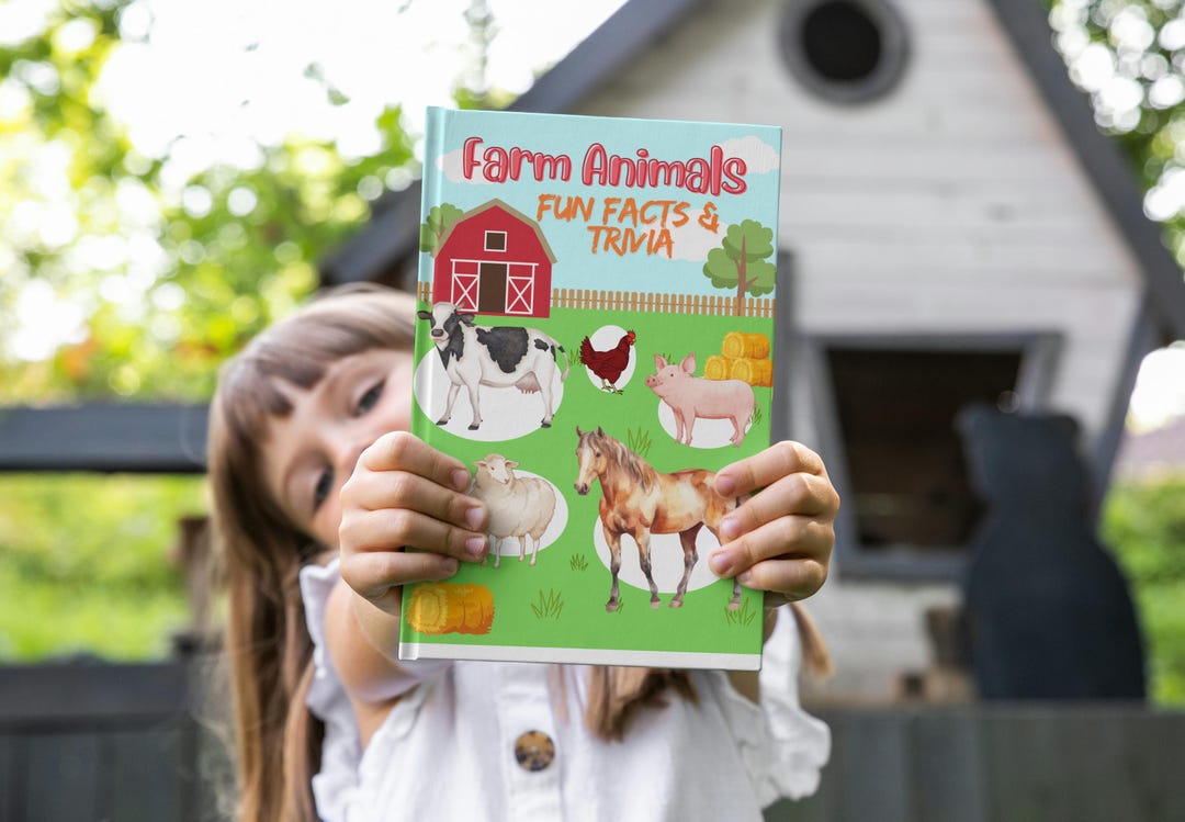 Farm Animals Fun Facts & Trivia - Etsy