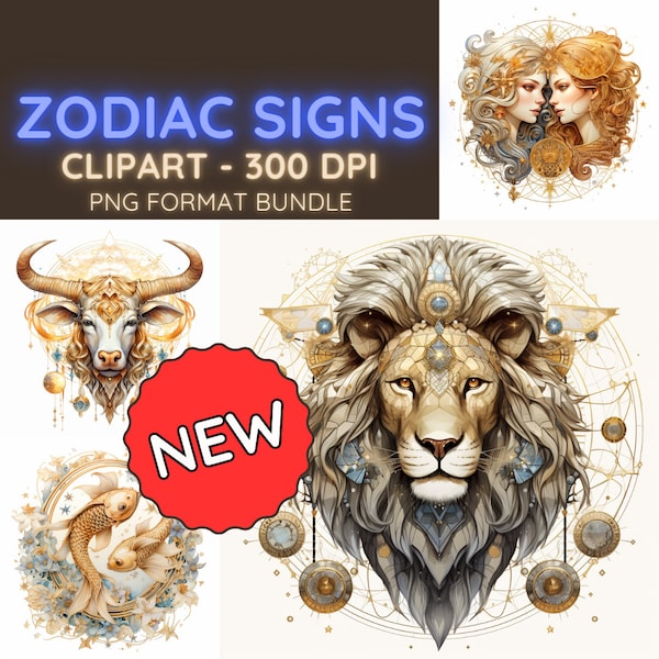 Astrology Clipart - Etsy
