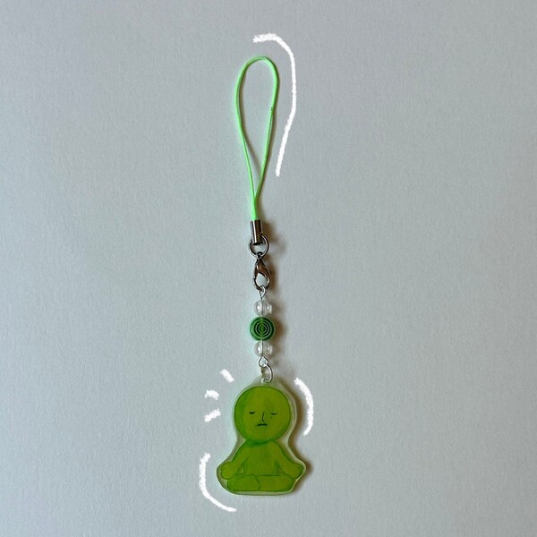 Smiski Keychain - Etsy