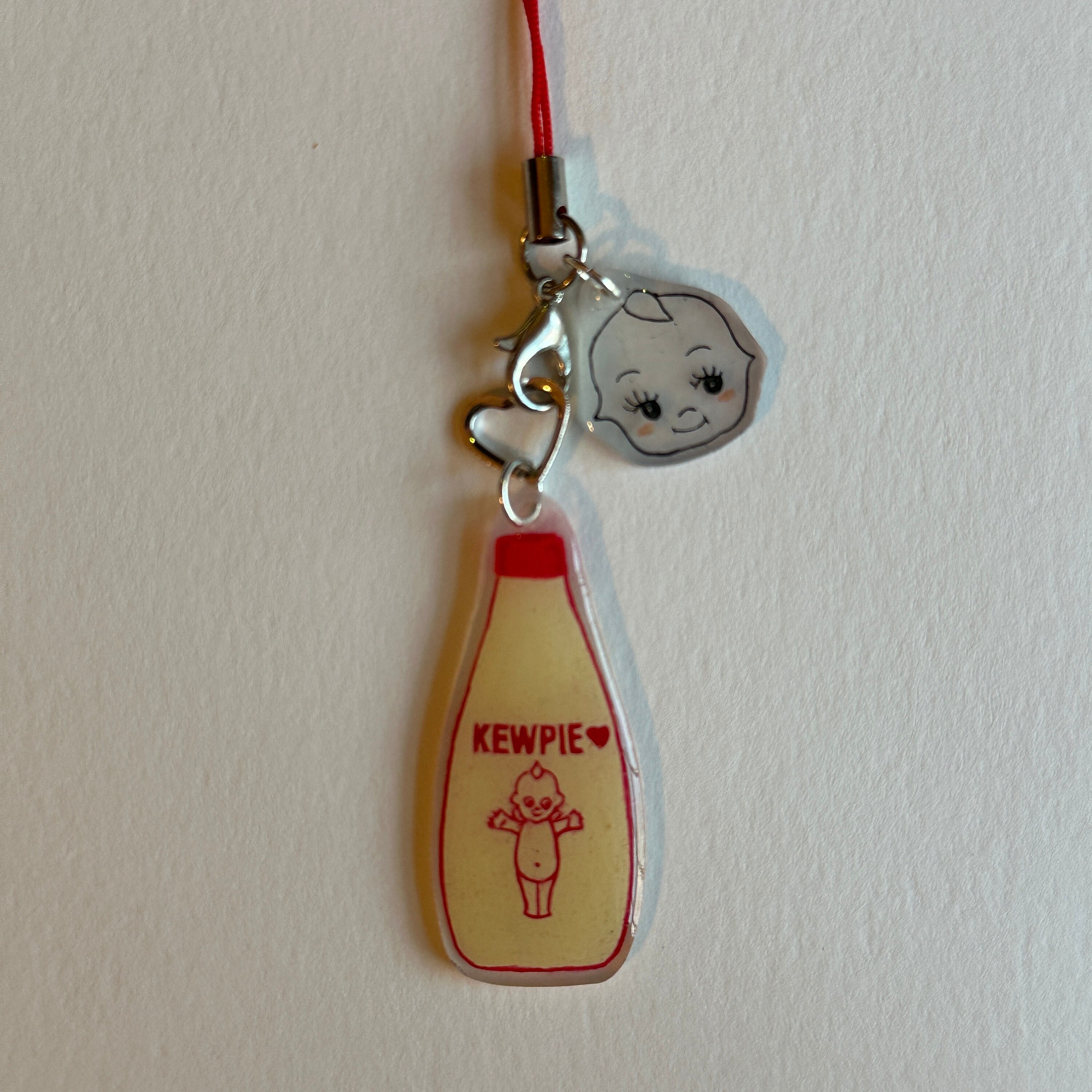 Handmade Kewpie Mayo Kewpie Doll Phone Charm Keychain - Etsy