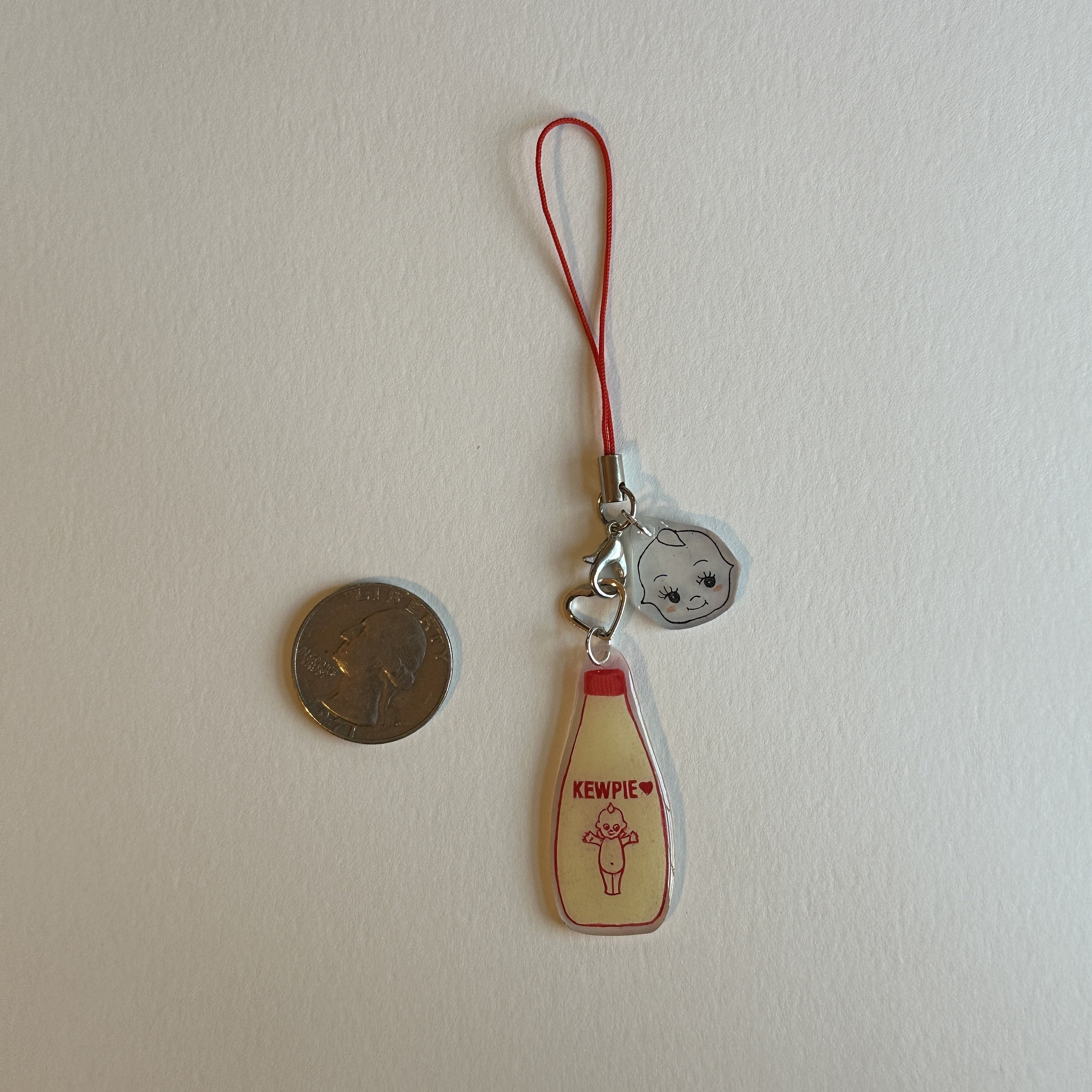 Handmade Kewpie Mayo Kewpie Doll Phone Charm Keychain - Etsy