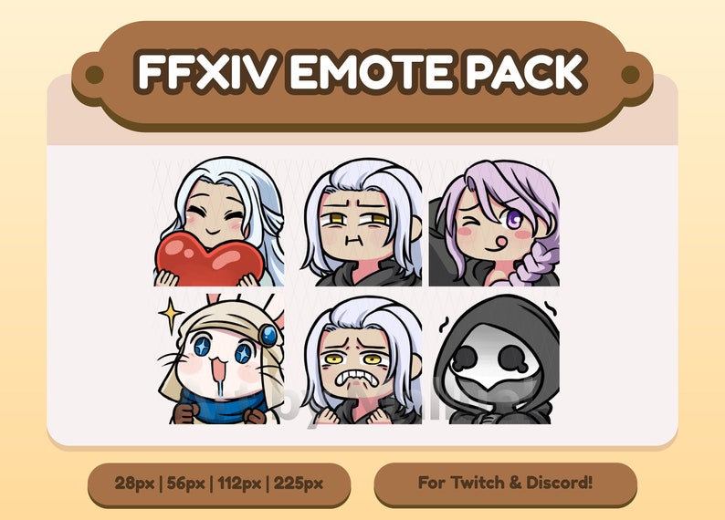 FFXIV Emote Set 1 | Ancients - Etsy
