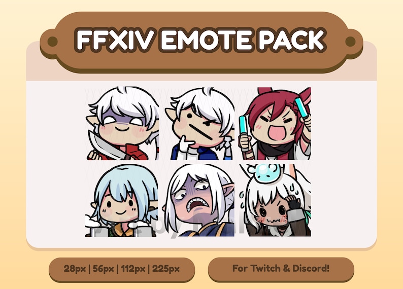 FFXIV Emote Set 2 | Scions - Etsy