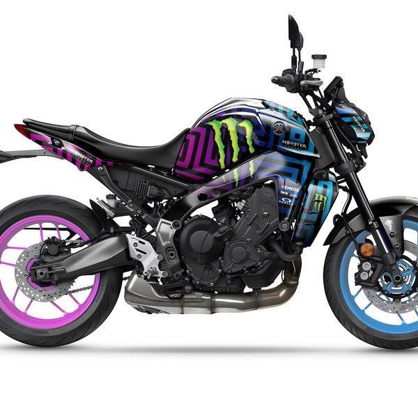 Yamaha Mt09 Decal Kit - Etsy