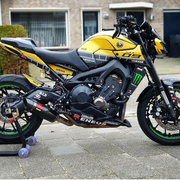 Yamaha Mt09 Decal Kit - Etsy