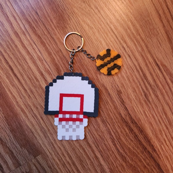 Perler Bead Keychain - Etsy