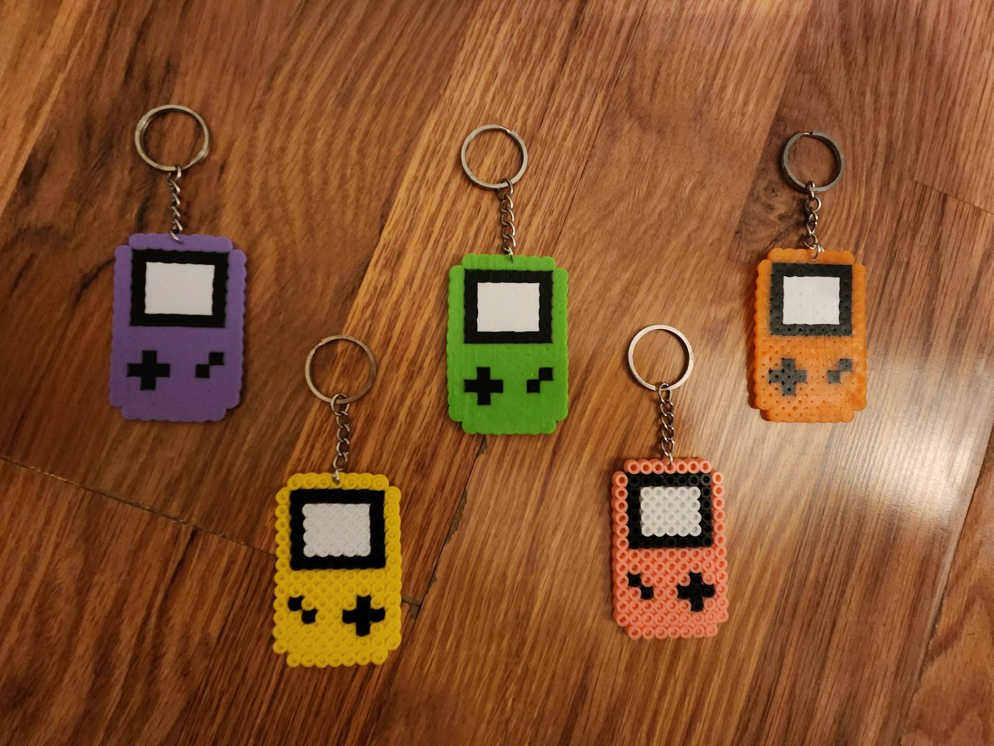Custom Perler Bead Keychains - Etsy