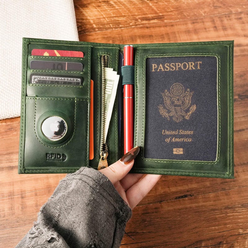 Passport Air Tag Wallet - Etsy