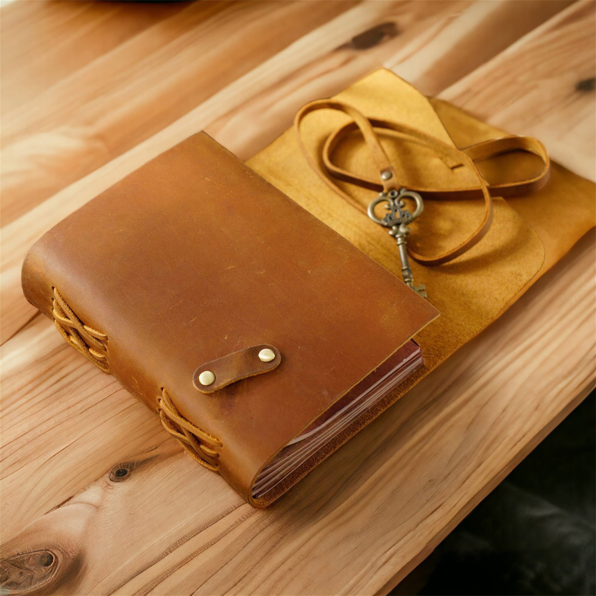Personalized Leather Journal Notebook, Imprinting Process, Prayer ...