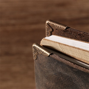 8 PCS Iron Bronze Book Corner Protectors: Scrapbooking Accessories - Etsy