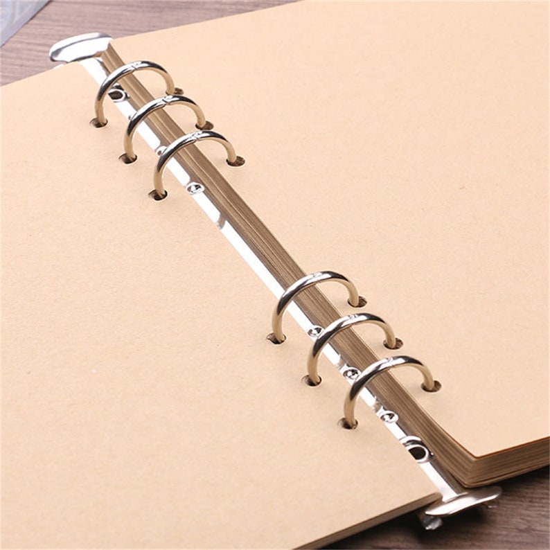 Stainless Steel Ring Binder: Loose-leaf Book, DIY Craft Accessories - Etsy