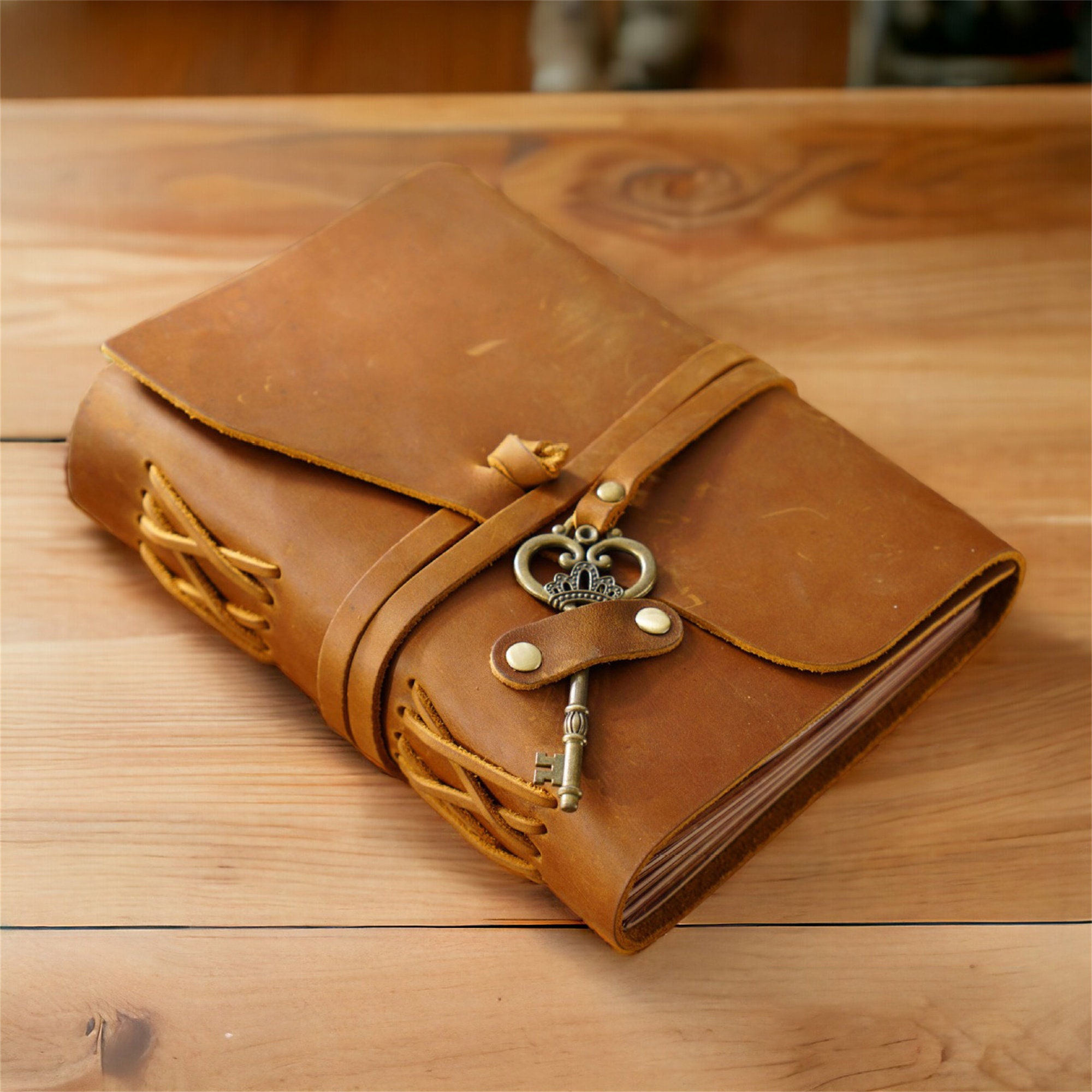 Personalized Leather Journal Notebook, Imprinting Process, Prayer ...
