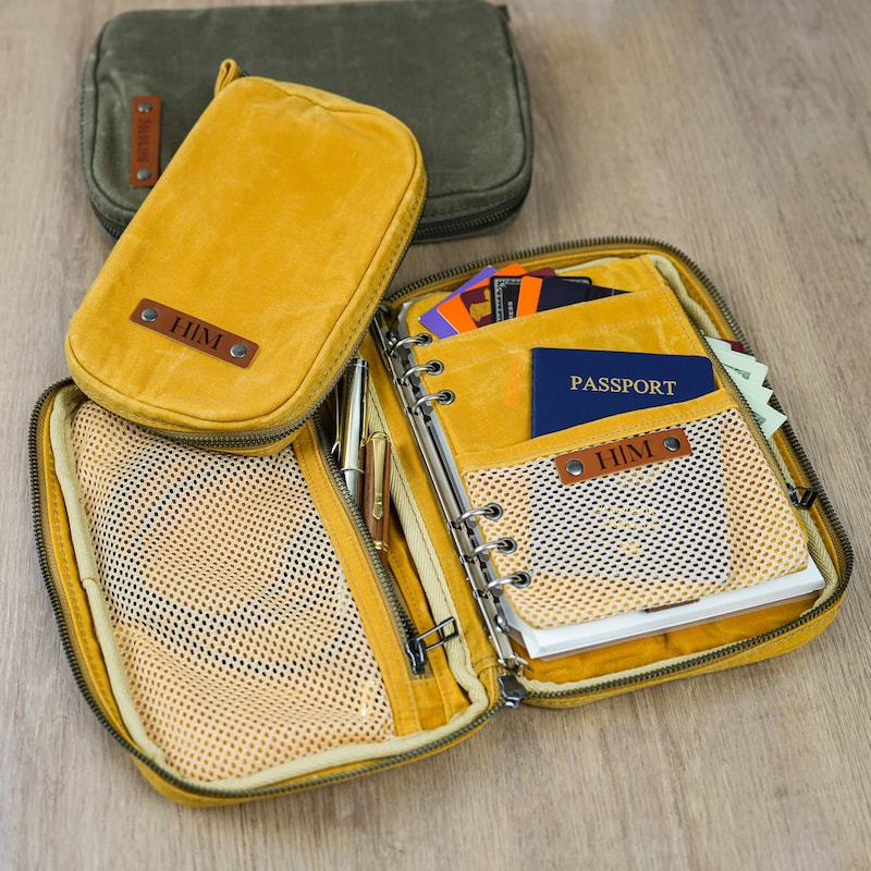 Canvas A5 Pouch - Etsy