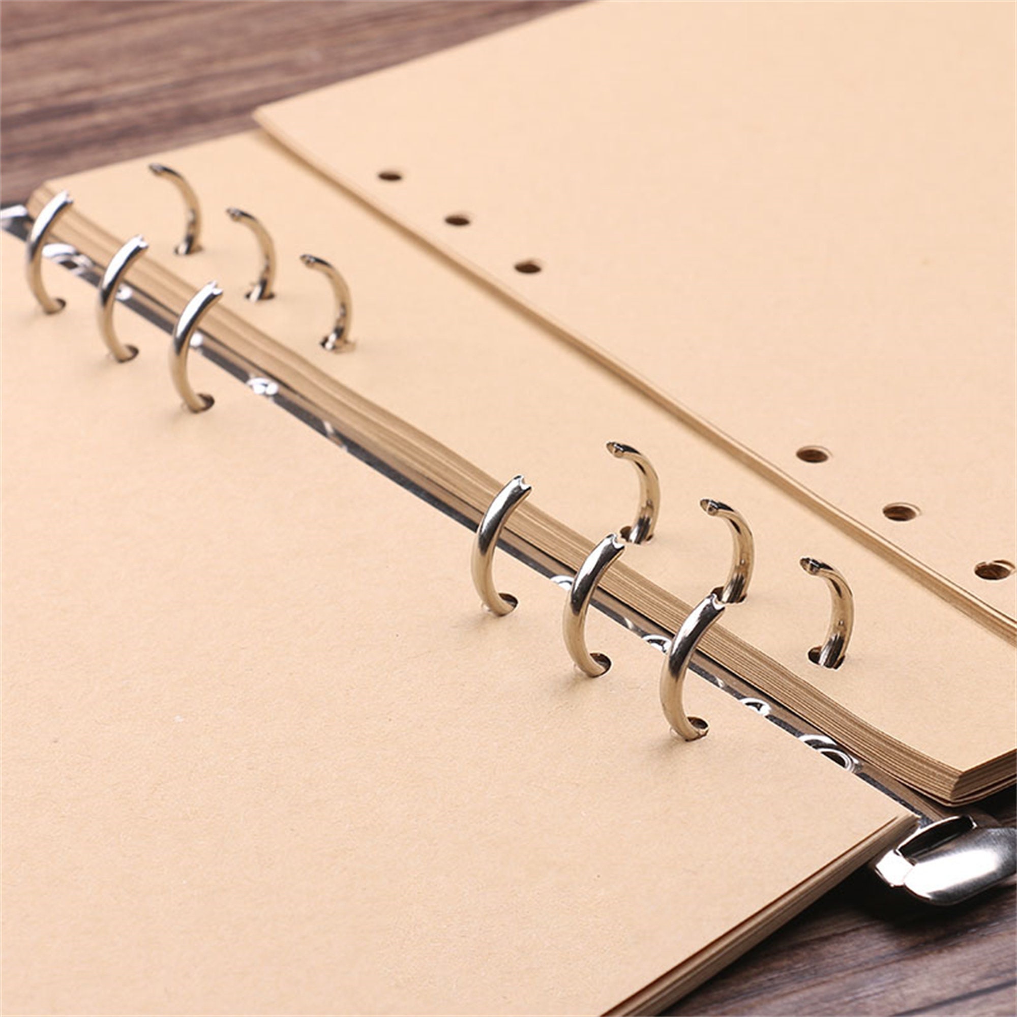 Stainless Steel Ring Binder: Loose-leaf Book, DIY Craft Accessories - Etsy