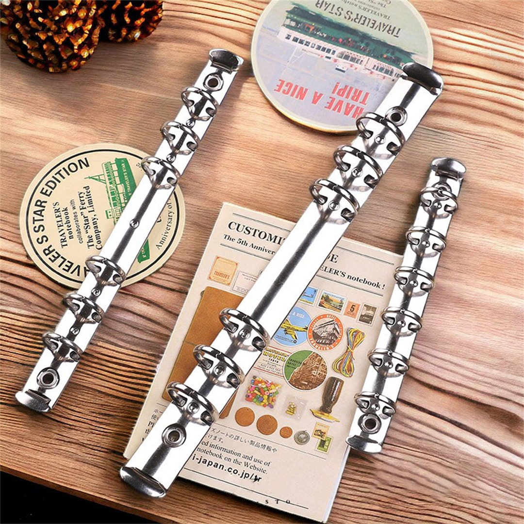 Stainless Steel Ring Binder: Loose-leaf Book, DIY Craft Accessories - Etsy