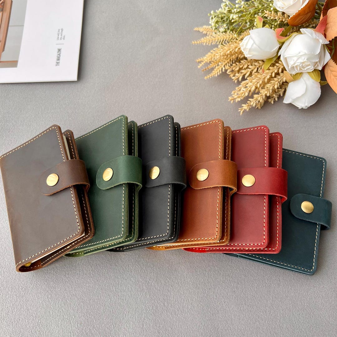 Personalized Leather Journal Refillable, Handmade Leather Notebook ...