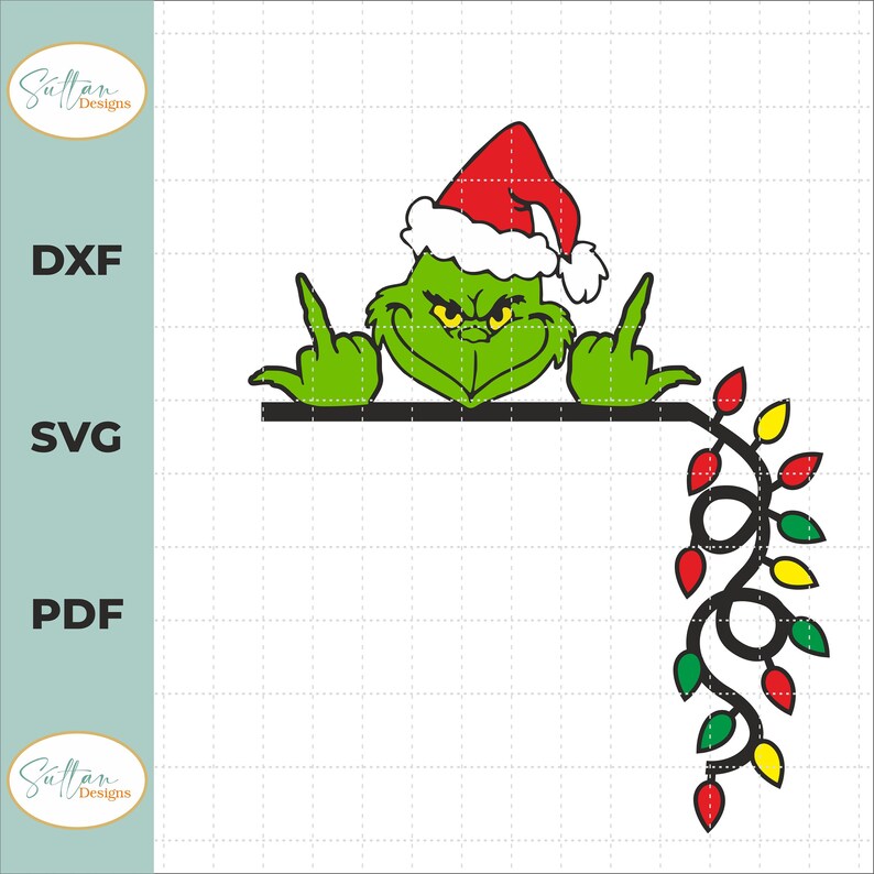Merry Christmas Svg Laser Cut File Christmas Door Hanger Svg Etsy