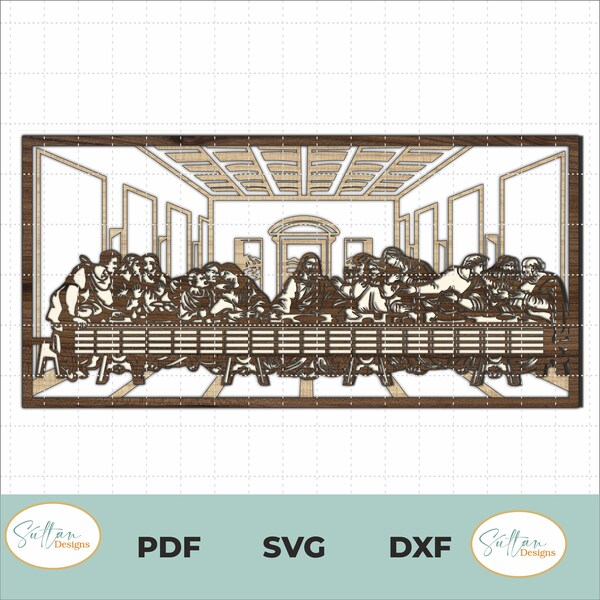 3d Last Supper - Etsy