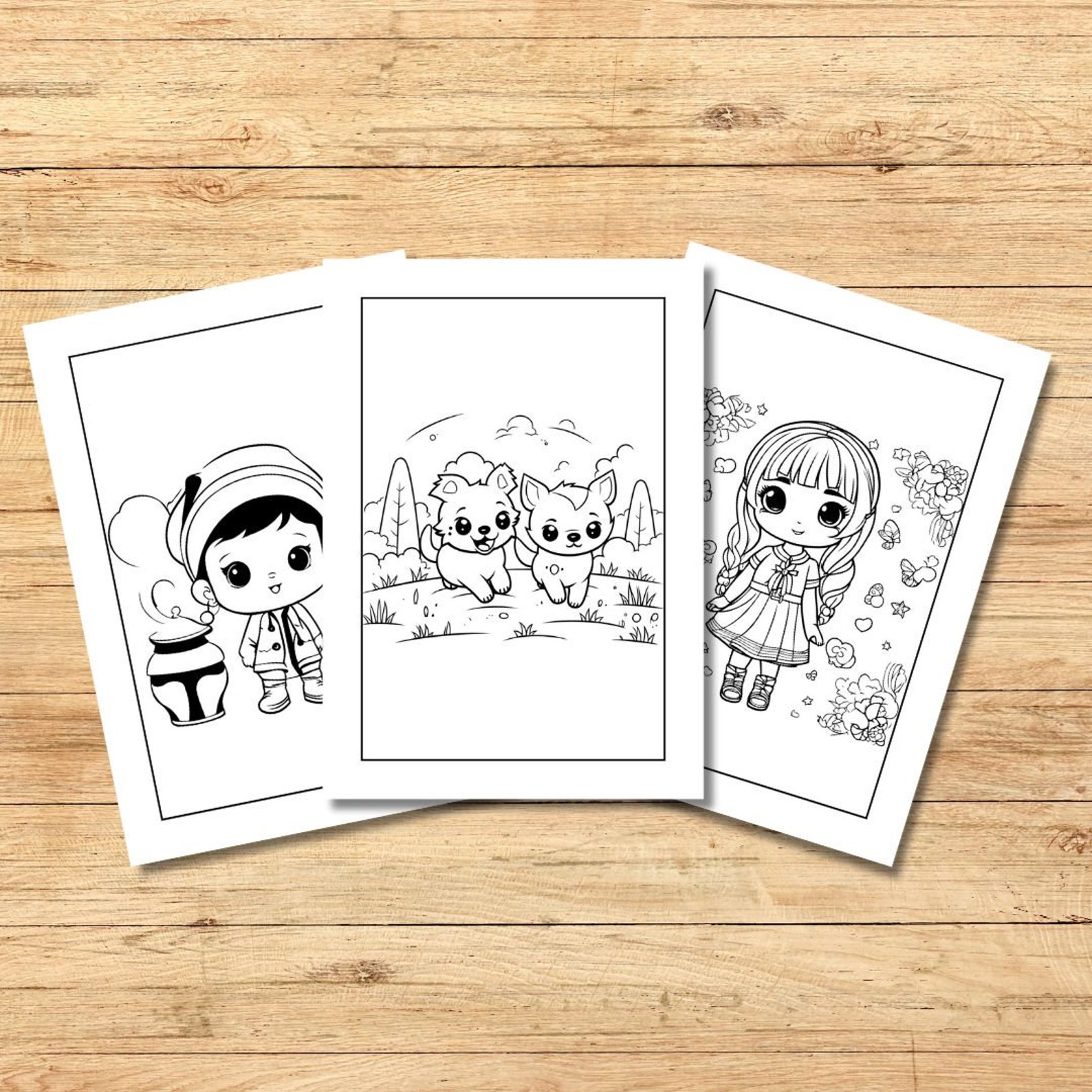 Printable Kids Coloring Book | Fun and Educational Activity | for Kids ...