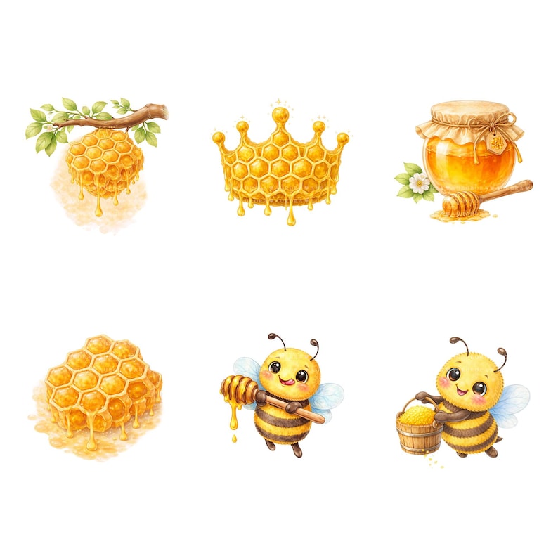 Dripping Honey Alphabet, Honeycomb Letters and Numbers, Bumble Bee ...