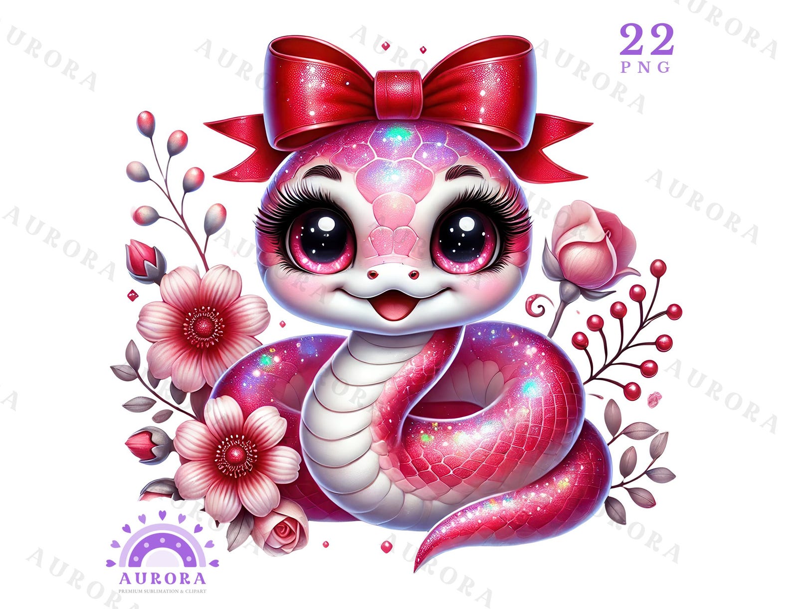 22 Cute Baby Snake Clipart, Nursery Art, Digital Planner, Journaling ...