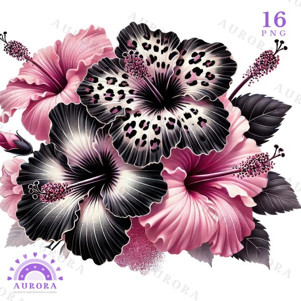 Leopard Edgy Clipart - Etsy