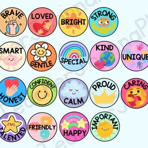 Printable Affirmations Station for Kids | Positive Affirmations Decor ...