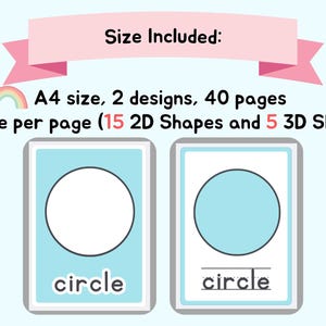 Bright Pastel Classroom Shapes Poster, 2D and 3D Shapes, Classroom ...