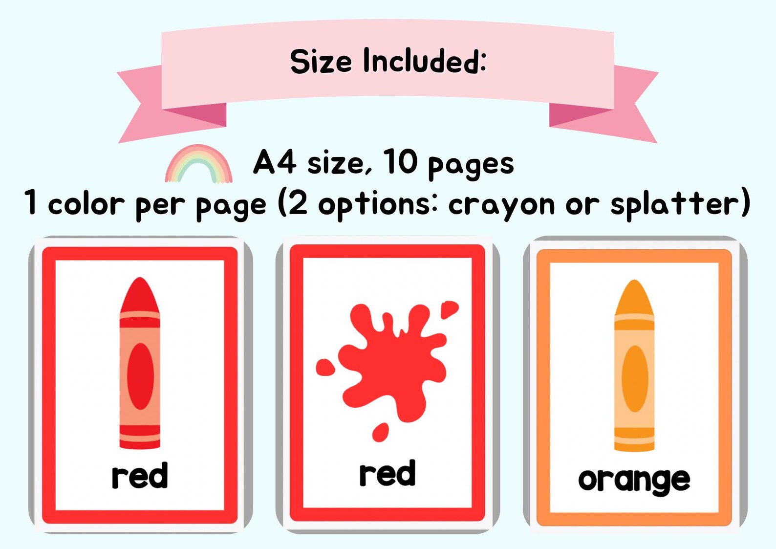 Rainbow Colors Classroom Poster, Classroom Decoration - Etsy