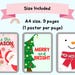 Christmas Classroom Posters, Classroom Decor - Etsy