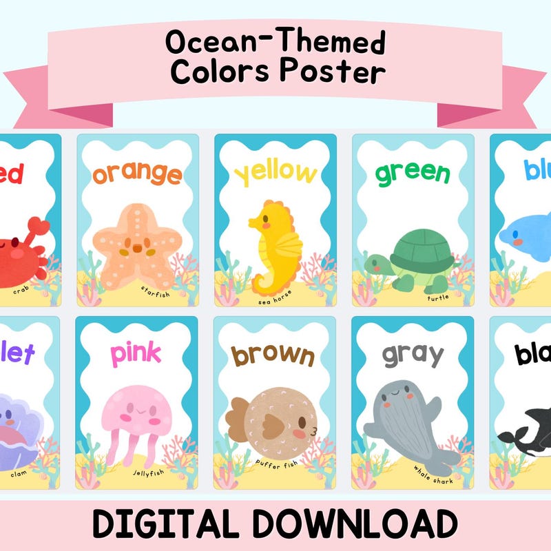 Ocean Colors - Etsy
