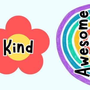 Positive Affirmations for Kids, Classroom Decoration, Mirror - Etsy