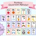 Rainbow Classroom Alphabet Poster, Aa to Zz, Classroom Decoration - Etsy