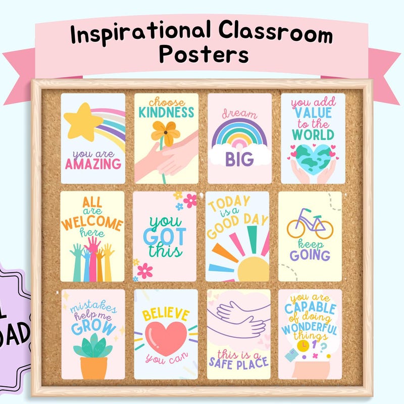 Motivational Poster for Teachers - Etsy