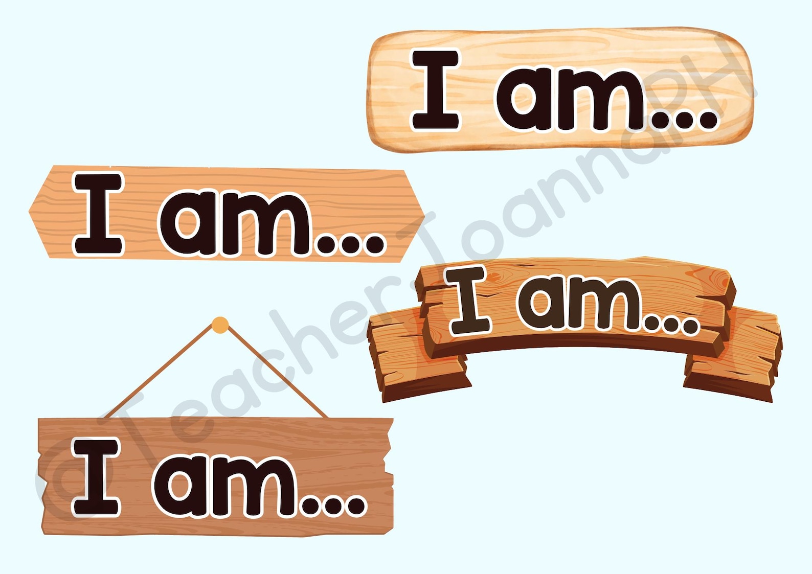 Printable Jungle-themed Affirmations Station for Kids | Positive ...