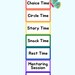Printable Classroom Routine Chart, Classroom Decoration - Etsy