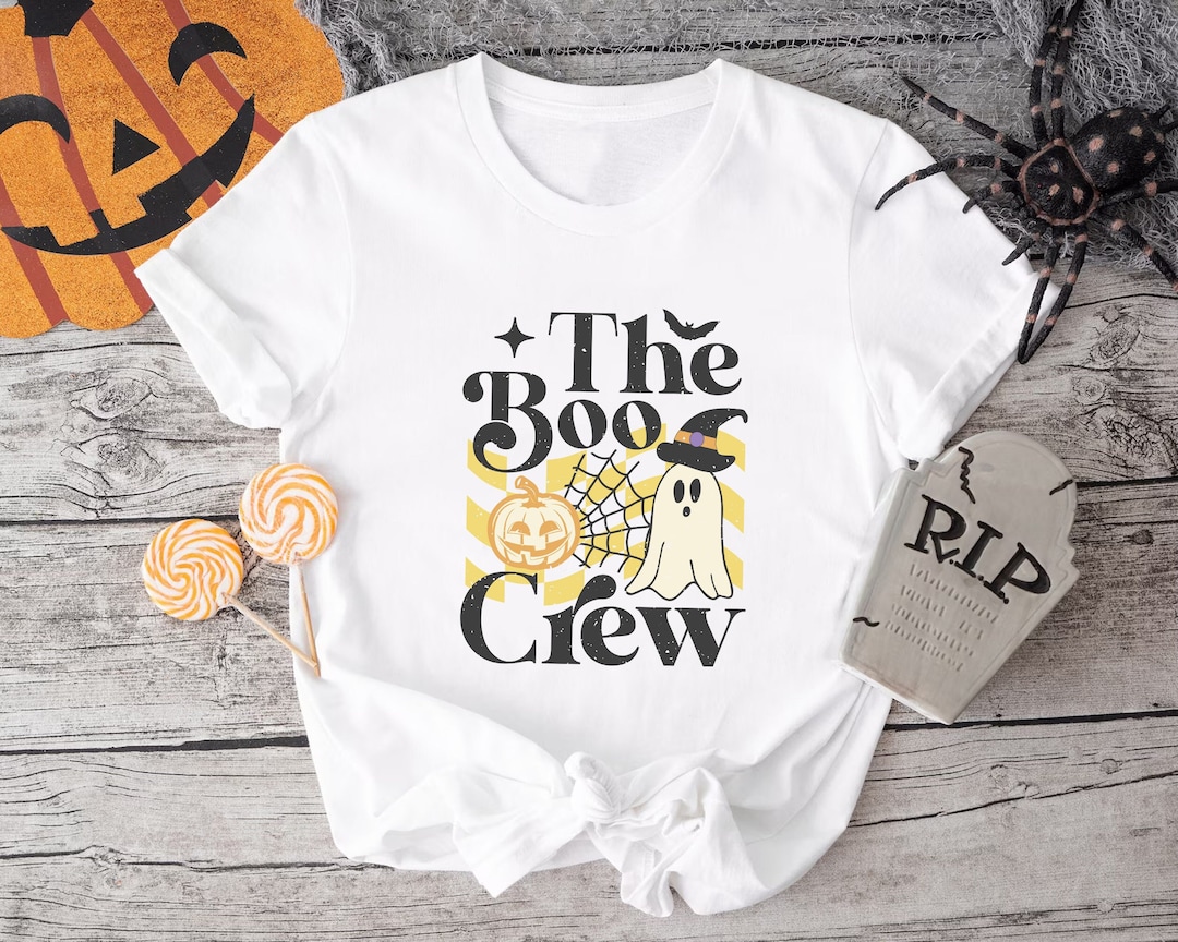 The Boo Crew Shirts, Halloween Family Matching Shirt, Halloween Party ...