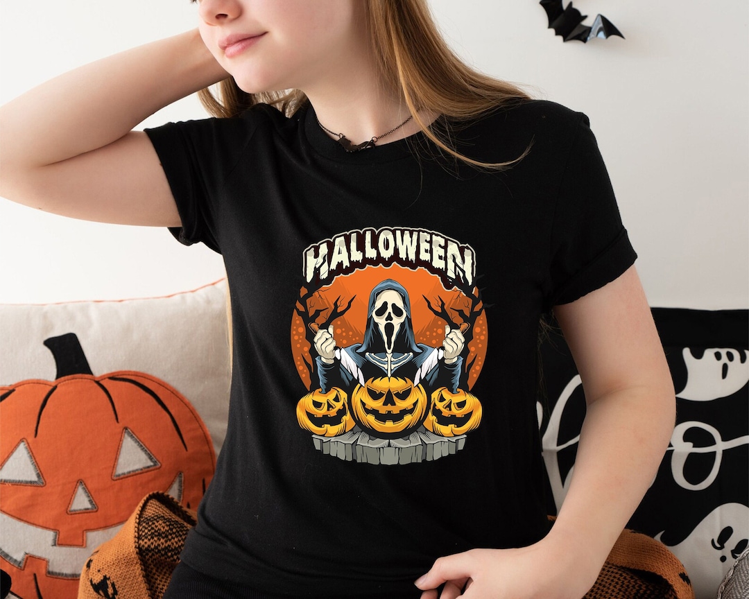 Halloween Shirt, Happy Halloween T-shirt, Funny Halloween Shirt, Happy ...