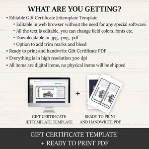 Editable Motorcycle Driving Lessons Gift Certificate Template for ...