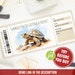 Editable Turtle Gift Certificate Template for Turtle Lover ...