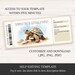 Editable Turtle Gift Certificate Template for Turtle Lover ...